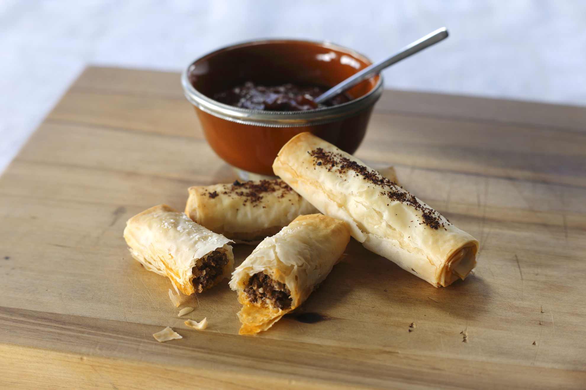 Moroccan Lamb & Feta Filo Cigars - Timos